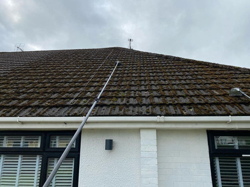 Roof Scraper: Telescopic Roof Moss Scraper - Moss Removal Tool